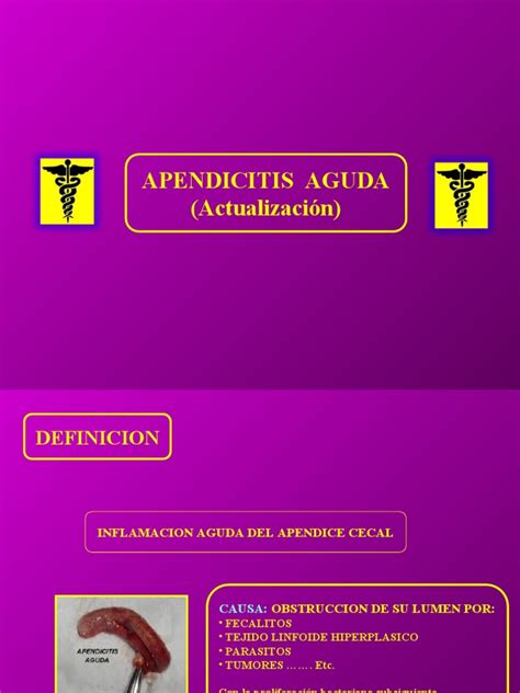 S1 C1 Apendicitis Aguda Sx Qx 4 Pdf Especialidades Medicas