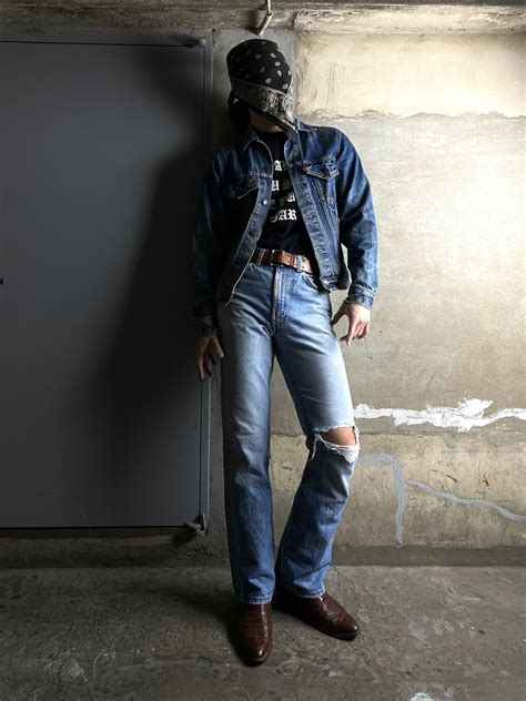 빈티지 카우보이 웨스턴 벨트 후루츠패밀리