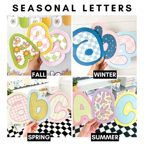 Bulletin Board Letters Bundle Bulletin Board Numbers Printable Letters