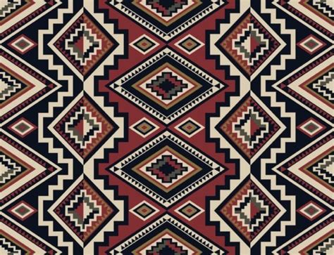 Ethnic Southwest Geometric Pattern Graphic By Parinya Maneenate
