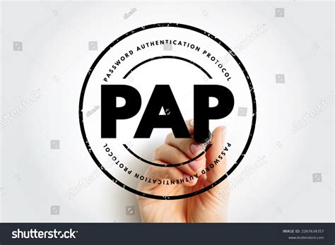 Pap Password Authentication Protocol Passwordbased Authentication Stock