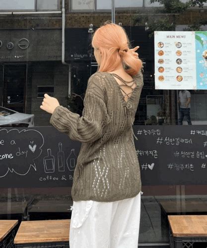 바캉스룩⛱ 썸머니트🌞 오버핏 루즈핏 시스루 그물니트 여름니트 여름그물니트🖤 에이블리