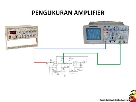 Pengujian Amplifier Dengan Osiloscope Dan Function Generator Pptx