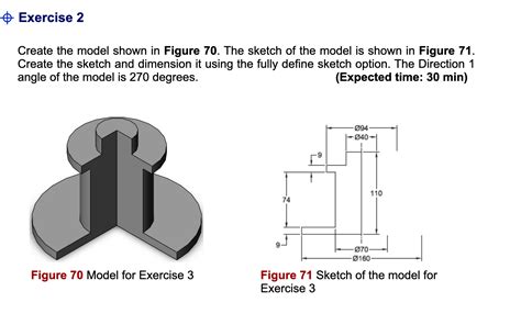 Solved Exercise 1 Create The Model Shown In Figure 66 The