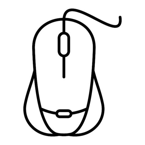 Mouse Icon Premium Vector