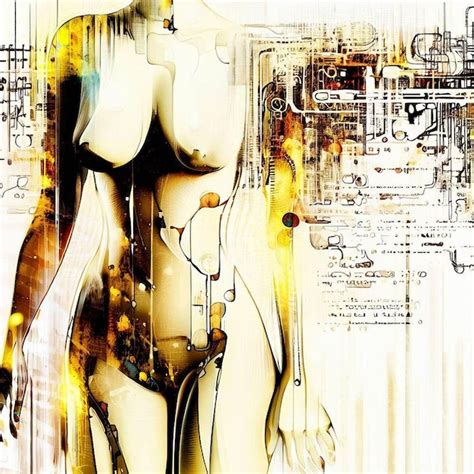 Premium AI Image Unreal Female Nude Naked Woman Angel With Wings Graphics Image For Any Print