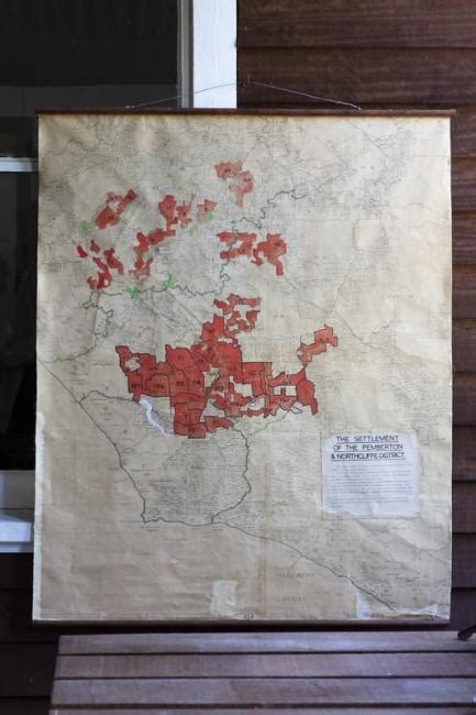 Map Of Group Settlement Wanderland Western Australian Museum