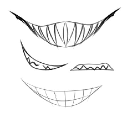 Sharp Teeth Smile Anime