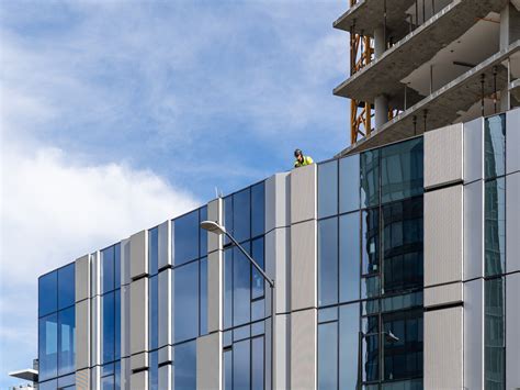 Sloanes Façade Is Taking Shape In The Denny Triangle Weber Thompson