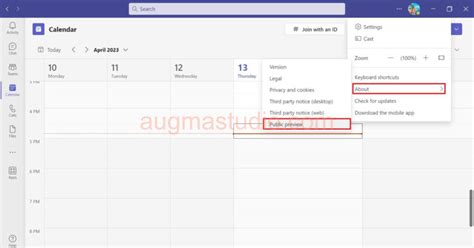 How To Enable Public Preview In Microsoft Teams Augmastudio