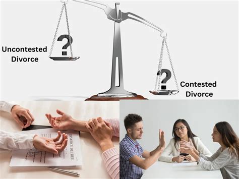 Contested Vs Uncontested Divorce Choosing The Right Path To