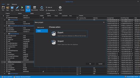 Sql Data Pump Data Import And Export Apexsql