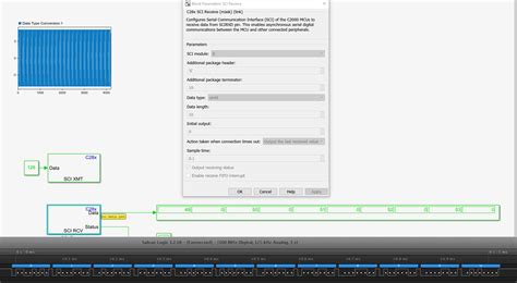Launchxl F28379d Sci Connection In Simulink C2000 Microcontrollers Forum C2000™︎