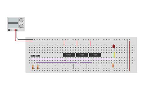 Circuit Design Or Gate Using Nand Gate Tinkercad