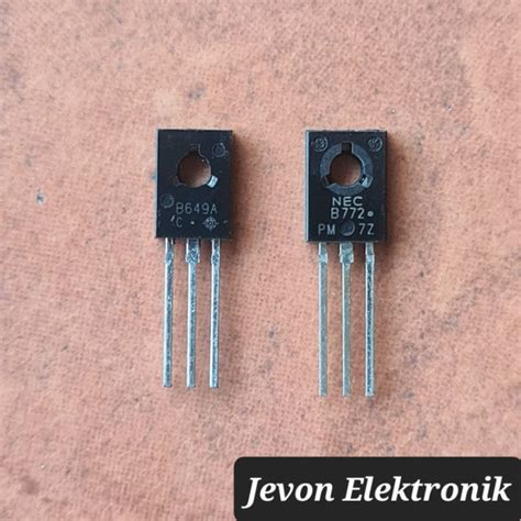 Ic ทรานซิสเตอร ์ B649 B772 Nec Original Tr B 649 772 Original Ori