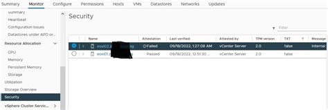 Solved VMware ESXi 7 Host Tpm Attestation Failed With Internal Failure