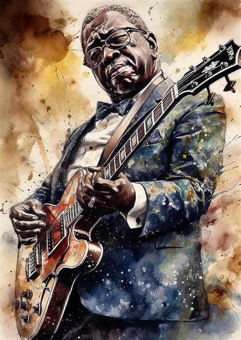 Albert King Digital Art By Dieu Vuong Kha Pixels