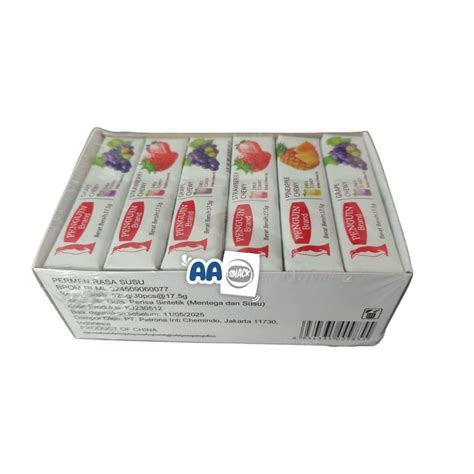 Jual Fruity Chewy Toffee Candy Pak Isi 30 Shopee Indonesia