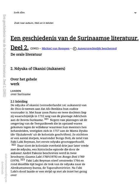 Ndyuka Of Okanisi Aukaners Een Ge Ur Deel 2 Pdf