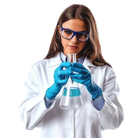 Premium Photo Chemist In White Background V 6 Job Id