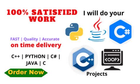 Help Computer Science Java C Cpp C Sharp And Python Programming Task And Project By