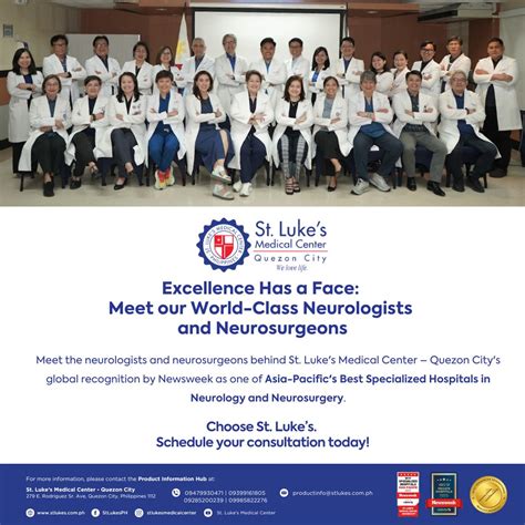 Meet The Brilliant Minds St Lukes Medical Center Facebook