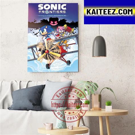 Sonic Frontiers Prologue Convergence Art Decor Poster Canvas Kaiteez