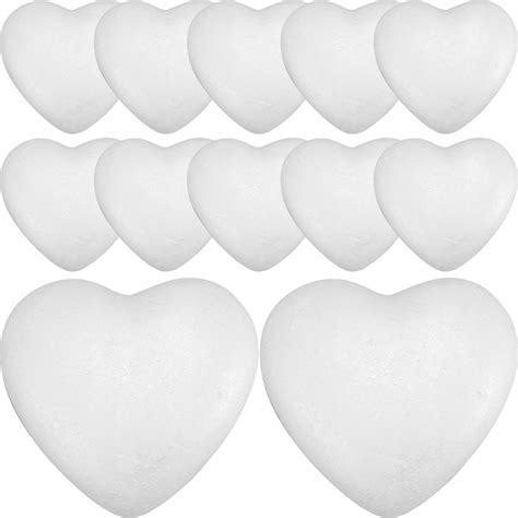 Foam Solid Heart Shape Cake Blank 100 Pcs 13536810045 Oficjalne Archiwum Allegro
