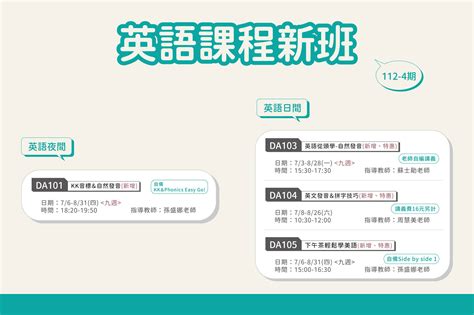 想從頭學英文 還是具備基礎 中國青年救國團台南市團委會附設臺南市語文才藝短期補習班新營分班 新營終身學習中心