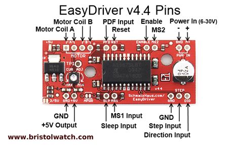 How To Connect Easy Driver To Arduino Arduino Stepper Motor Arduino