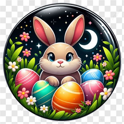 무지개 부활절 달걀을 들고 흥분된 토끼 토끼 계란 사냥 부활절 토끼 달걀 사냥 Png 일러스트 및 이미지 에 대한 무료 다운로드 Pngtree