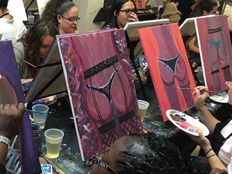 Paint And Sip Erotic Paint Night Nyc Classpop