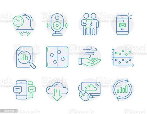 기술 아이콘이 설정됩니다 클라우드 컴퓨팅 시간 관리 설문조사 표지판으로 아이콘이 포함되어 있습니다 벡터 0명에 대한 스톡 벡터 아트 및 기타 이미지 Istock
