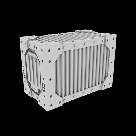 Free Stl File Type Alpha Shipping Container ♟・3d Printable Model To Download・cults