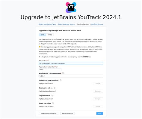 Upgrade With Docker Container YouTrack Server Documentation