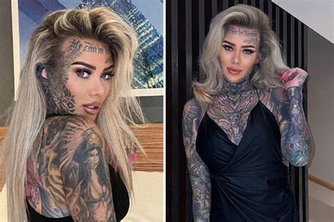 Most Tattooed Woman Proves Full Body Ink Can Be Sexy In Daring Dress