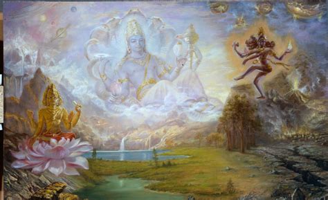 Hindu Trinity Ii Ram Rojas