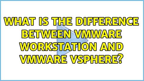 Difference Between Vmware Workstation And Fusion Pokkitty