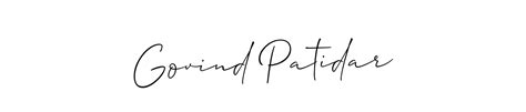 82 Govind Patidar Name Signature Style Ideas Amazing Online Signature