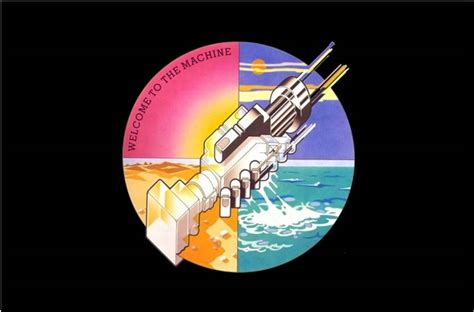 Pink Floyd Welcome To The Machine Album Cover Poster Paper Print