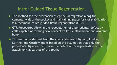 Types Of Bone And Membrane Used In Guided Tissue Regeneration Pptx