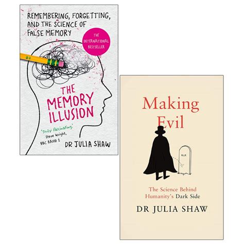 Dr Julia Shaw 2 Books Collection Set The Memory Illusion Paperback