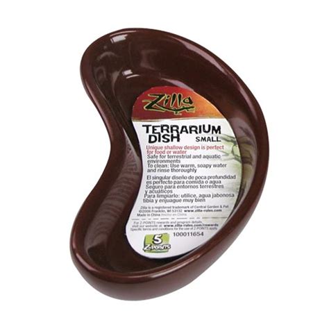 Zilla Terrarium Dish Scales And Tails Of Ohio