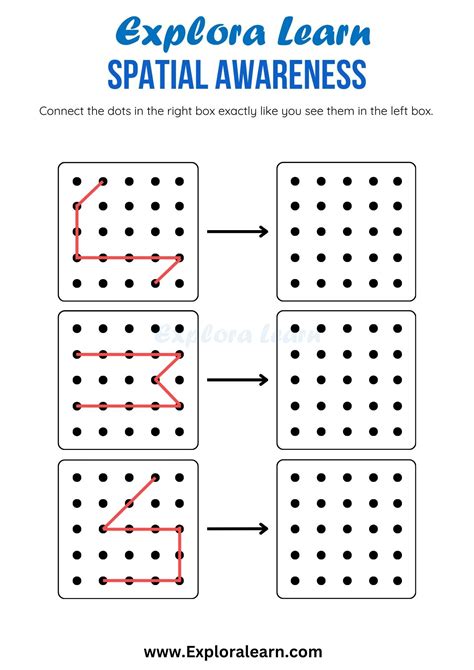 Boost Skills Spatial Awareness Trace For Kindergarten Fun