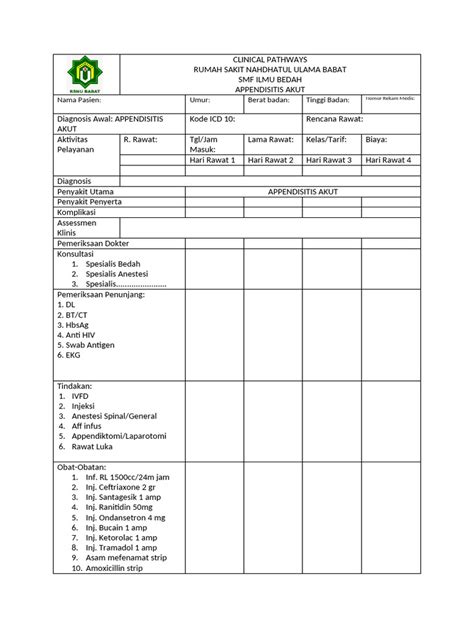 Cp Appendisitis Akut Pdf
