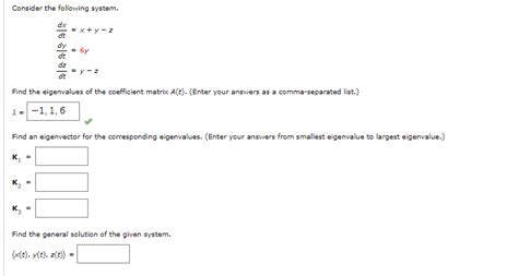 Solved Consider The Following System Chegg