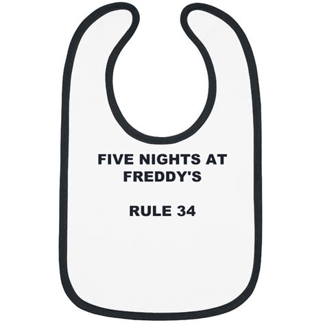 Five Nights At Freddys Rule 34 Bibs Sold By Distinctlyivy Sku