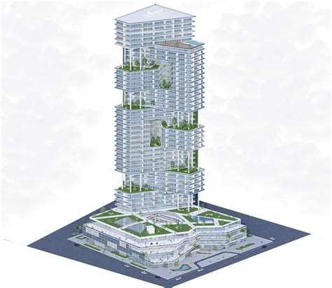 Verdant Vistas Tower Commercial Residential Tower Hanaa Adel