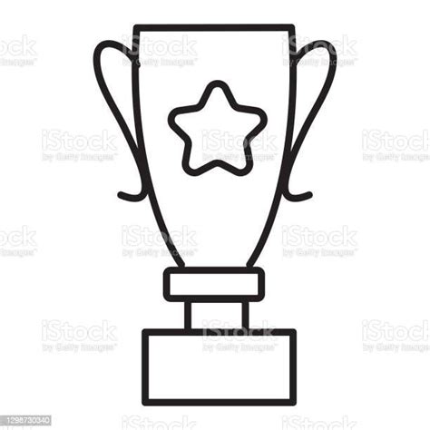 어워드 트로피 와 수상 테마 얇은 라인 아이콘 세트 편집 스트로크 1에 대한 스톡 벡터 아트 및 기타 이미지 1 1위