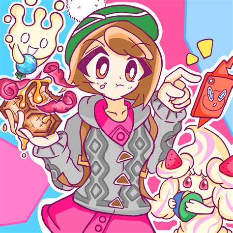 Alcremie Gloria Pokemon Milcery Rotom Rotom Phone Nintendo Pokemon Pokemon Swsh